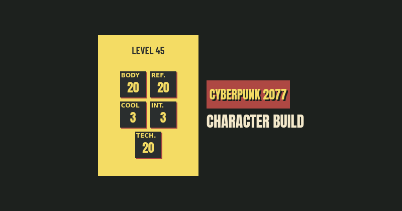 John Wick build | Cyberpunk 2077